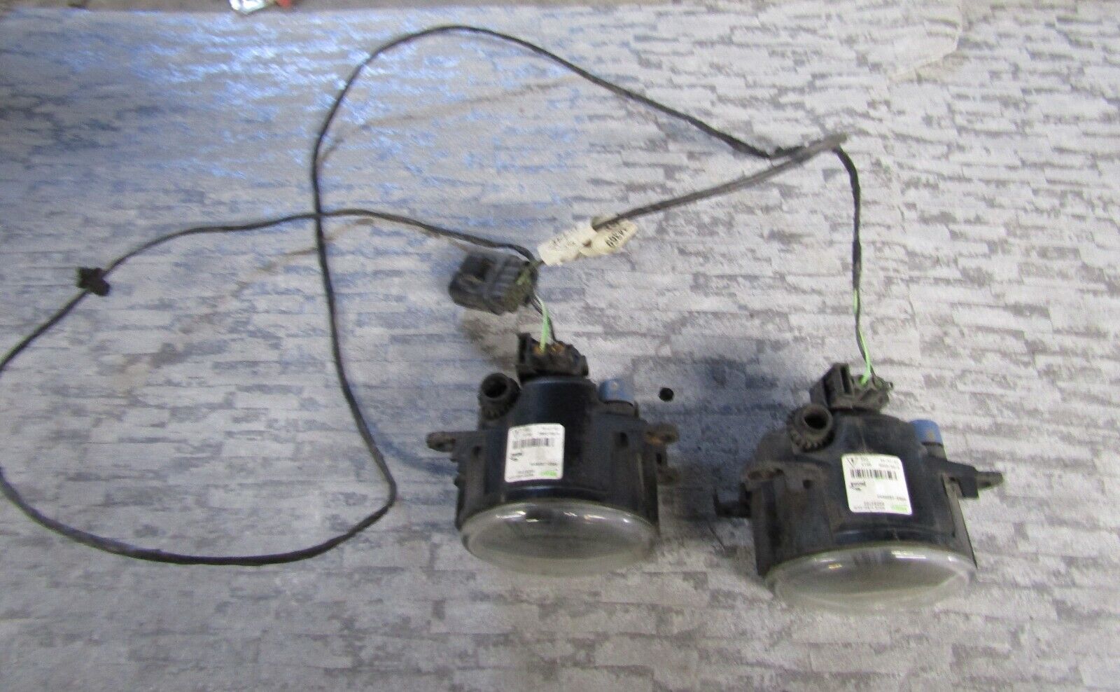 JAGUAR X-TYPE FRONT BUMPER FOG LIGHT LAMP LEFT /RIGHT PAIR 4R83-15200A ...
