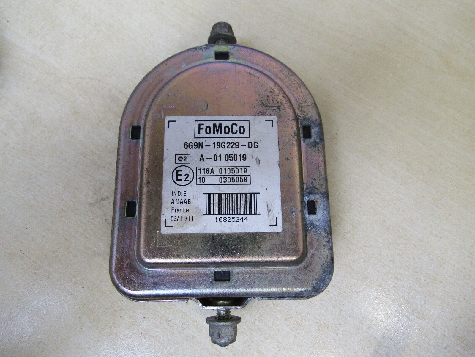 JAGUAR XF X250 AUTO ANTI THEFT ALARM SIREN 6G9N-19G229-DE/DG/DE/DF ...